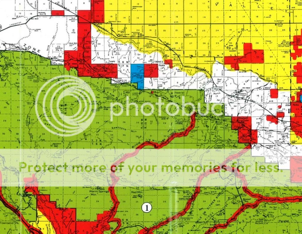 Map of LA County No Shooting Zone. - Calguns.net