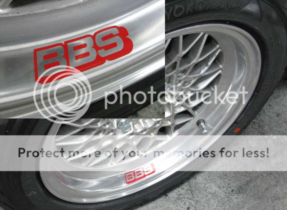 Anyone need any BBS rim decals?