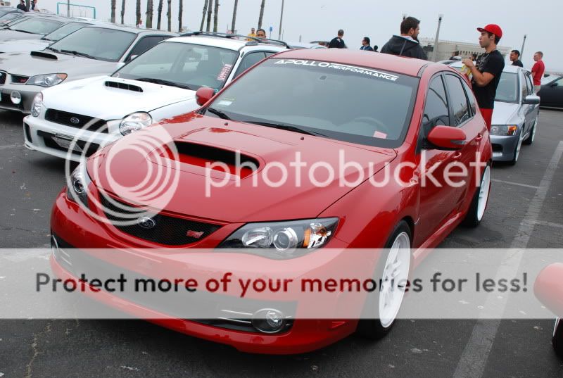 08 lightning red sti 18x10 rpf1s | IW STi Forum